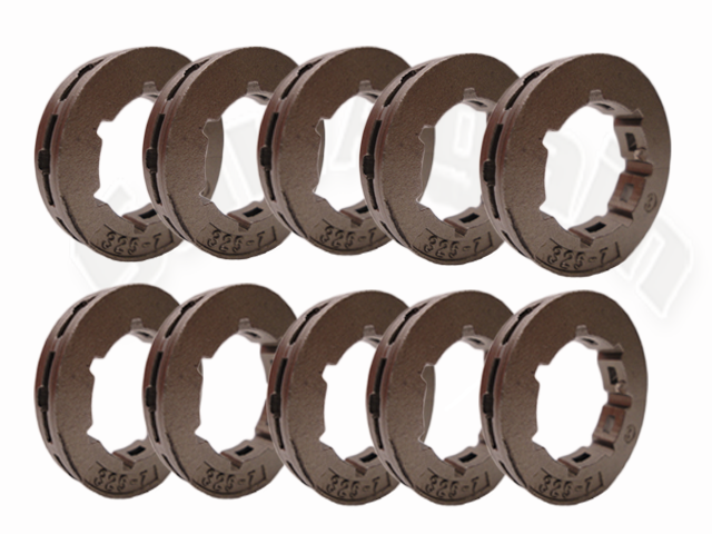 Small 7 Spline Rim Sprocket 3/8 Pitch 7 Tooth 10 Pack | SawAgain