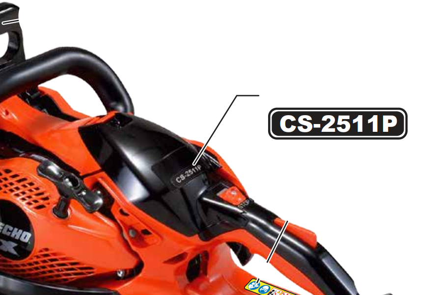 Echo Cs 2511P Label CS-2511P New Oem X503015720 | SawAgain