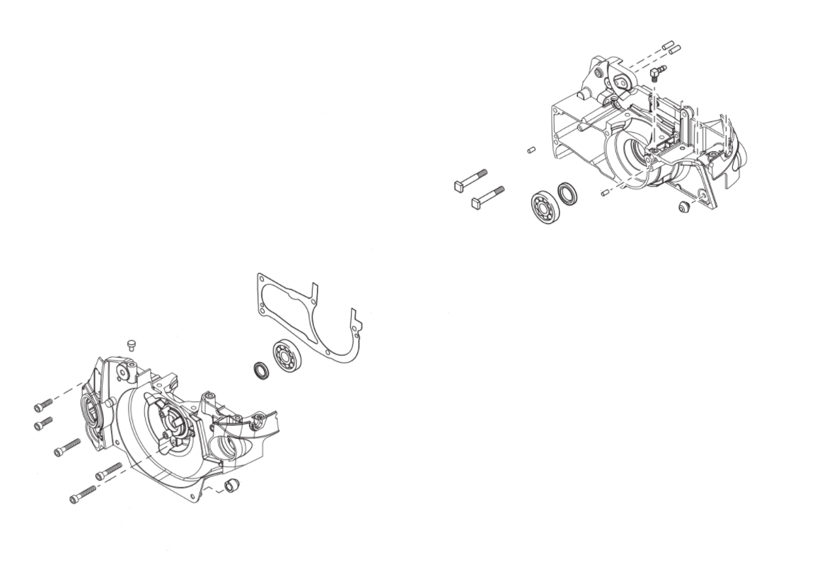 Echo Cs-4910 Crankcase Assembly P100005021 New OEM | SawAgain