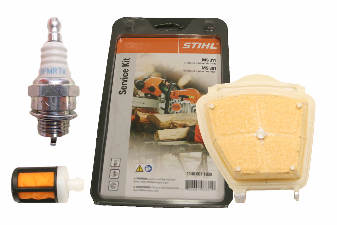 Stihl Ms 311, Ms Ms 391 Air Filter Service Kit 11400071800 | SawAgain